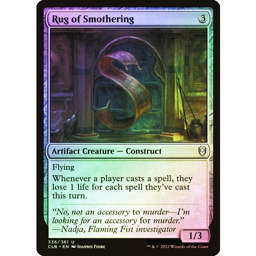 Rug of Smothering - Commander Legends: Battle for Baldur's Gate (CLB ...