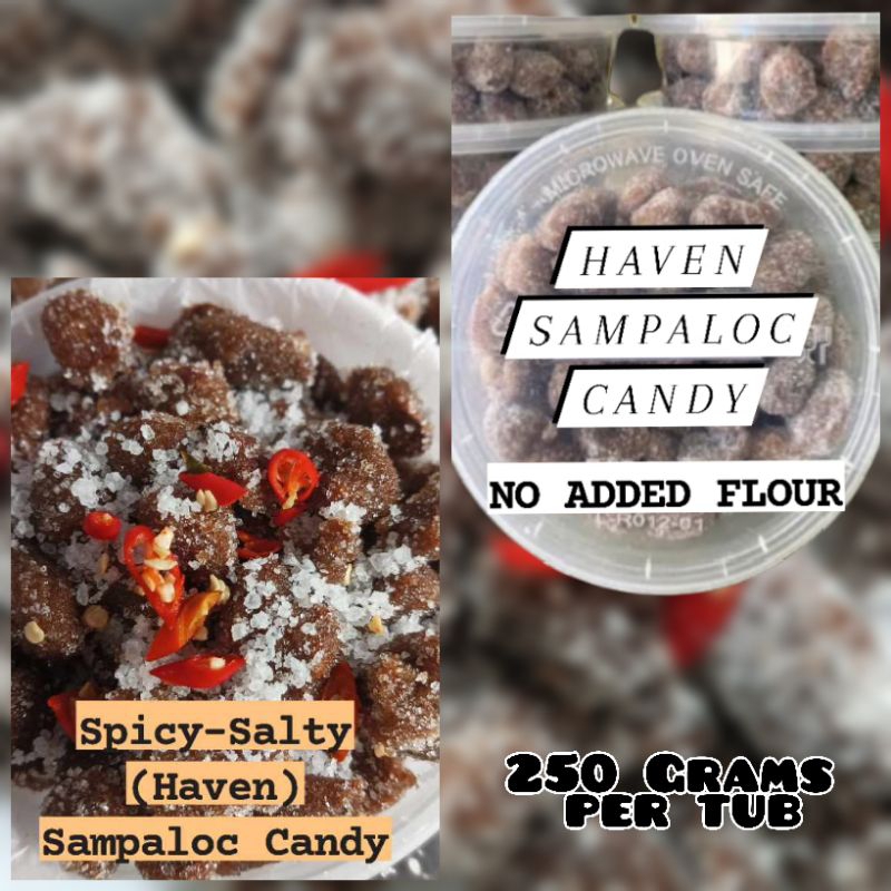 Spicy and Salty Sampaloc Sampalok Candy,ALL NATURAL (WALANG HARINA ...