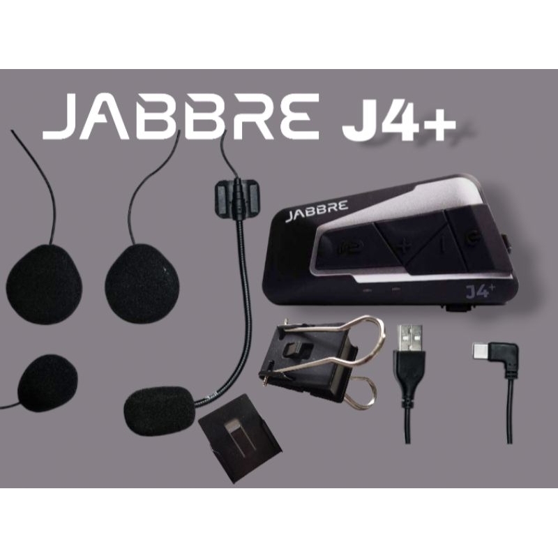 Jabbre J4+ (music sharing)- 4 way intercom | Shopee Philippines