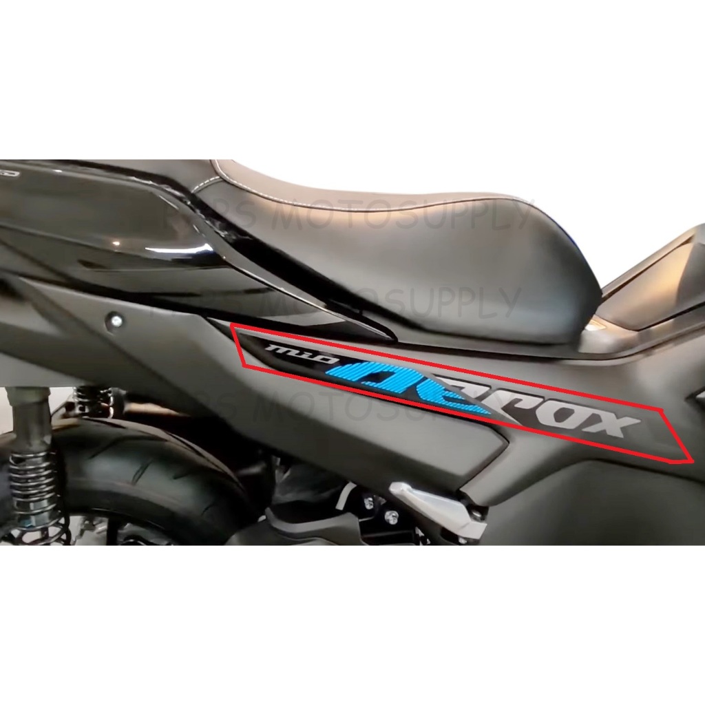 AEROX V2 2023 Gloss Black Decals | Shopee Philippines