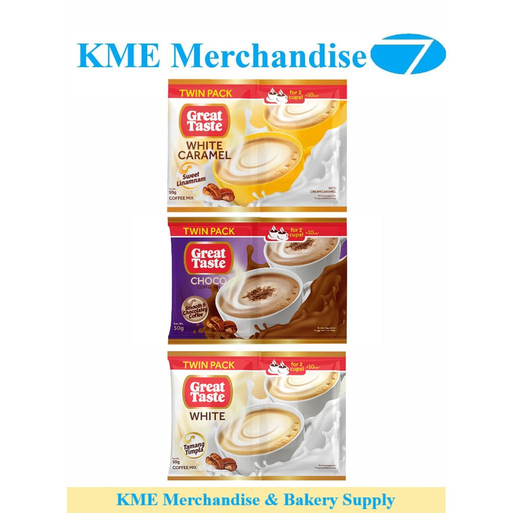 Great Taste Coffee 3in1 Twin Pack 10's | Shopee Philippines