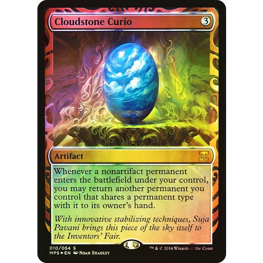 MTG Proxy Card - Cloudstone Curio (Foil) | Kaladesh Inventions (MPS ...