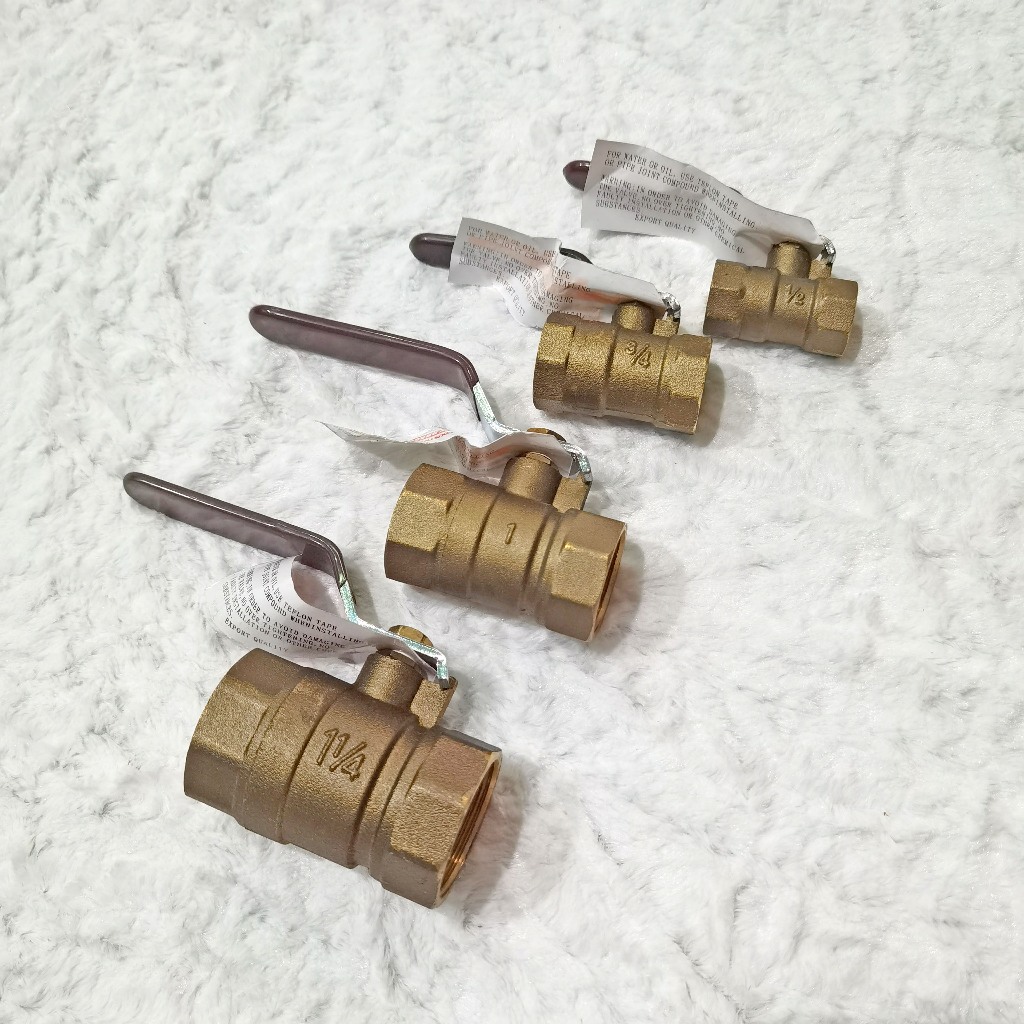 HEAVY DUTY Ball Control Valve Valiant GI Water Plumbing Brass Female ...