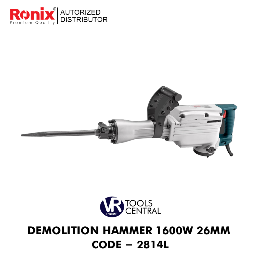 Ronix® by VR Prime - Demolition Hammer 1600W 26mm (code: 2814L ...