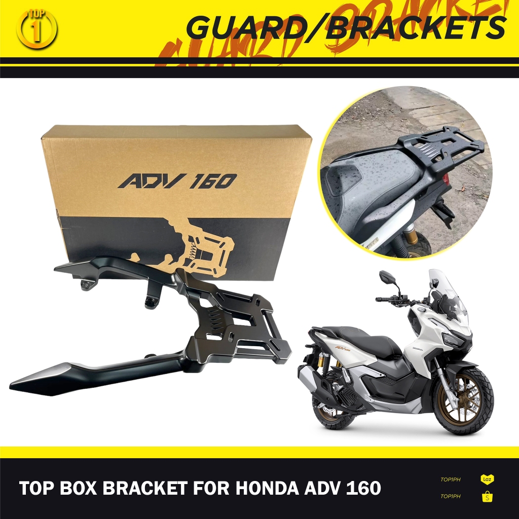 Top1 PH Top Box Bracket For Honda ADV 150 Kalaw/ADV 160 Penguin And ...
