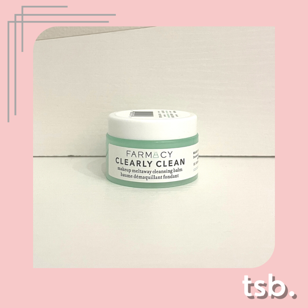 Farmacy Clearly Clean Makeup Removing Cleansing Balm Mini | Shopee ...