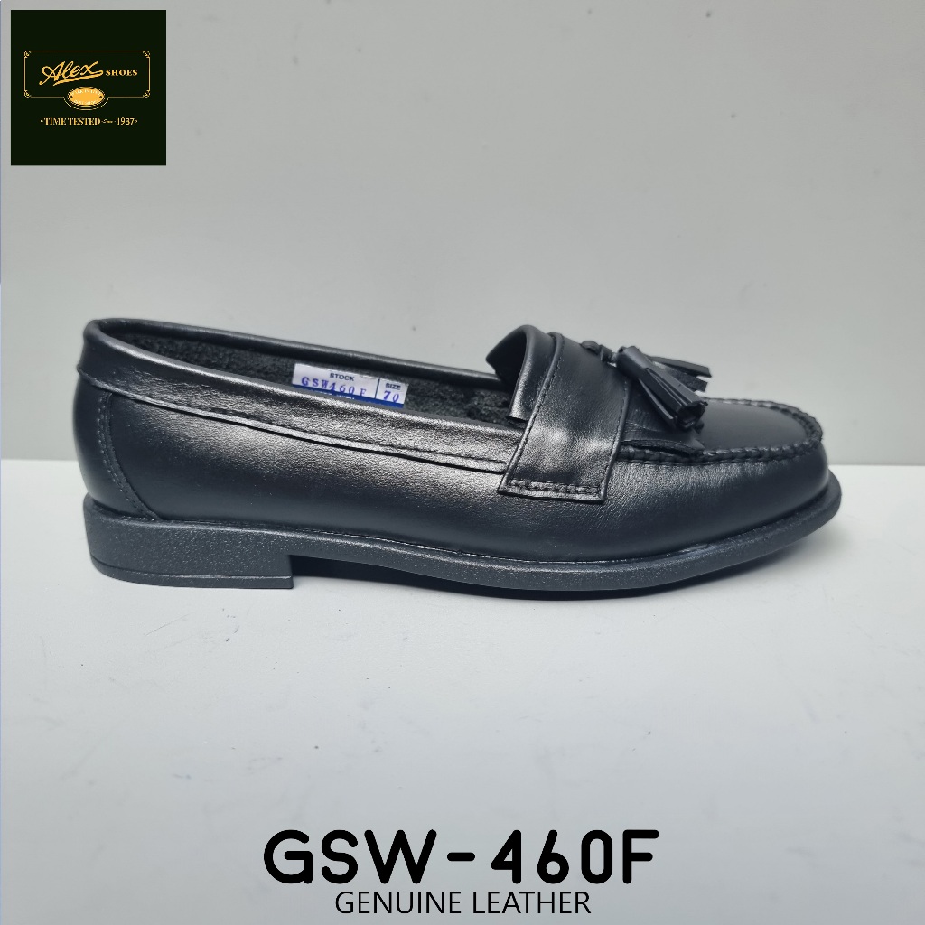 ALEX SHOES MEN'S ICONIC GENUINE LEATHER LOAFERS | Shopee Philippines