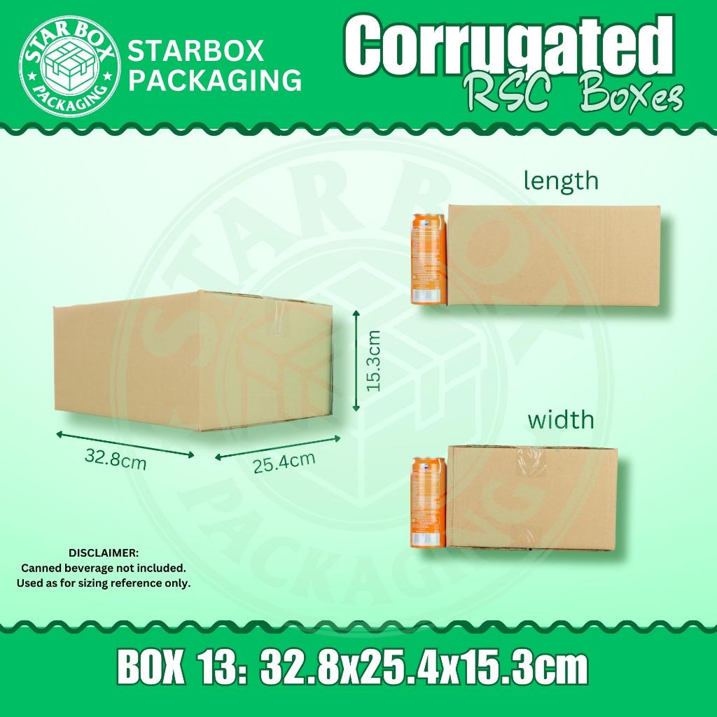 Starbox (16 Sizes Available) Corrugated Box RSC Box Shipping Box ...