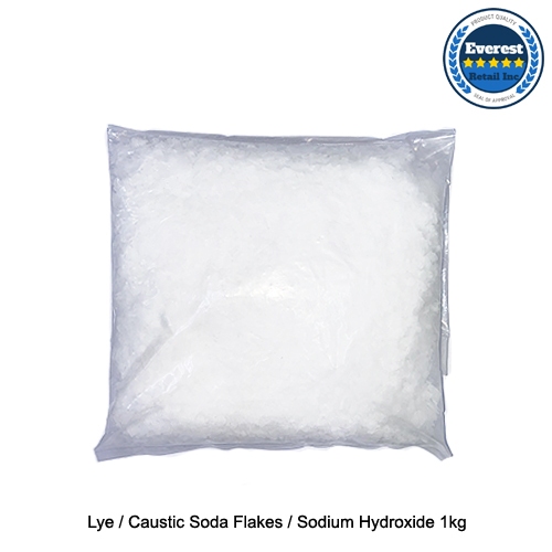 Lye, Caustic Soda Flakes, Sodium Hydroxide 1kg | Shopee Philippines