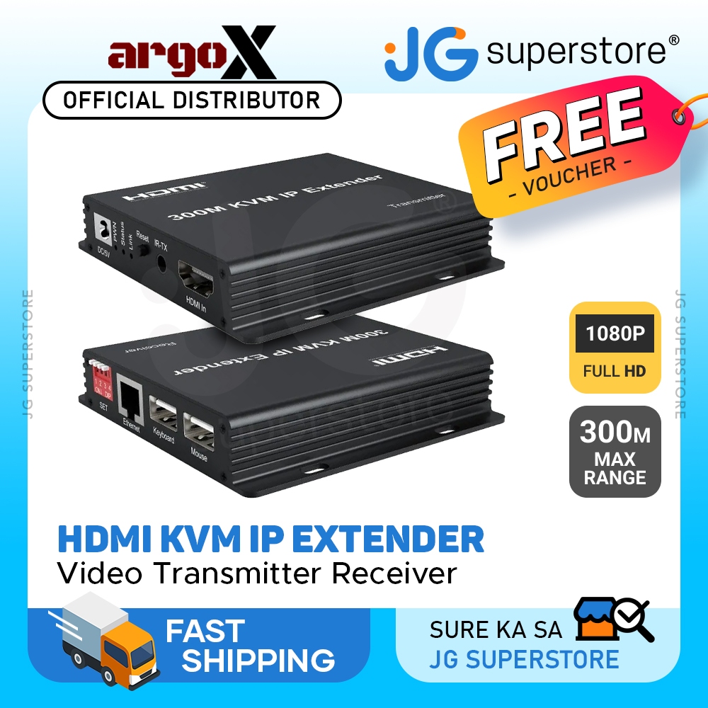 ArgoX 1080p HDMI KVM IP Extender Full HD Video Transmitter Receiver ...