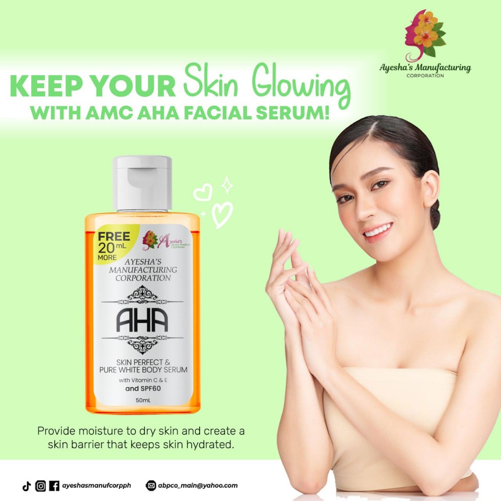 AHA Ayesha Serum Original 50ml New 2pcs for 145 ORIGINAL | Shopee Philippines