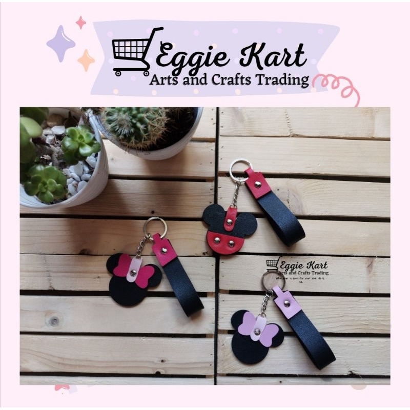 Personalized Mickey & Mini Mouse Keychain | Shopee Philippines