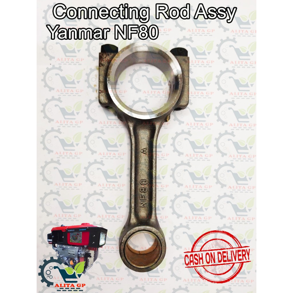 Connecting Rod Assy Yanmar TF60 TF70 TF80 NF80 Water Cooled Diesel ...