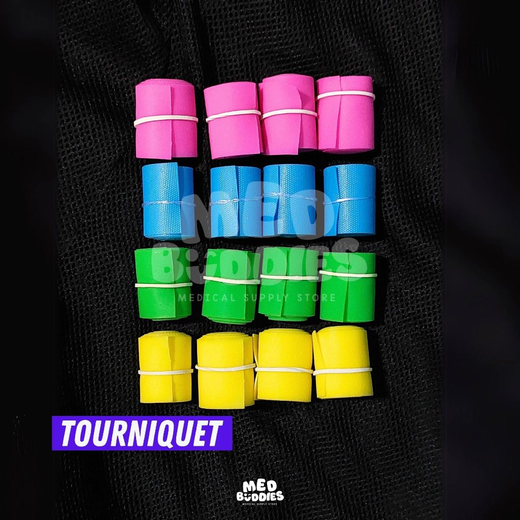 Wholesale Flat Rubber Tourniquet (Assorted Color) | Shopee Philippines