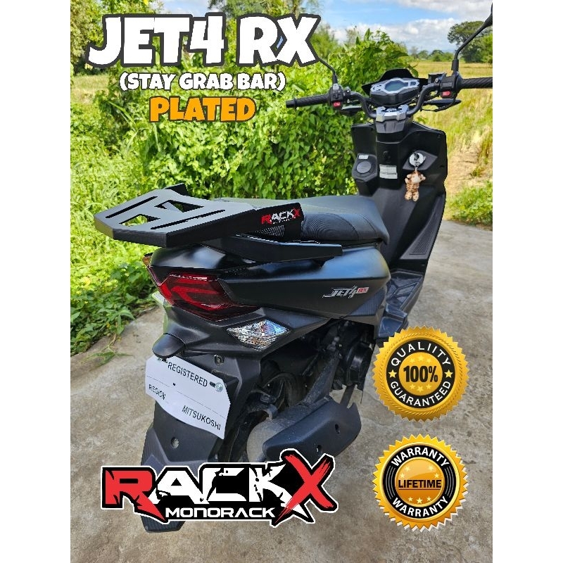 RACK X MONORACK FOR SYM JET 4 RX 125 (STAY GRAB BAR) | Shopee Philippines
