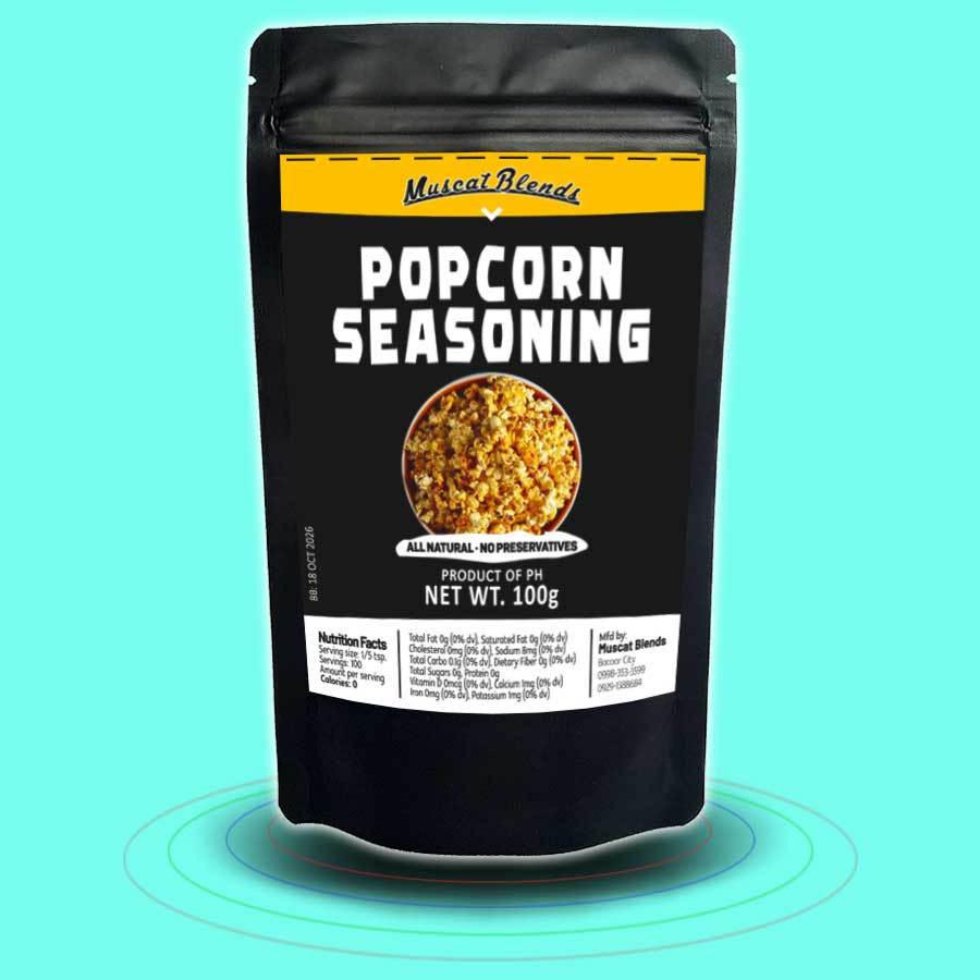 MUSCAT BLENDS POPCORN SPICE SEASONING 100g | Shopee Philippines
