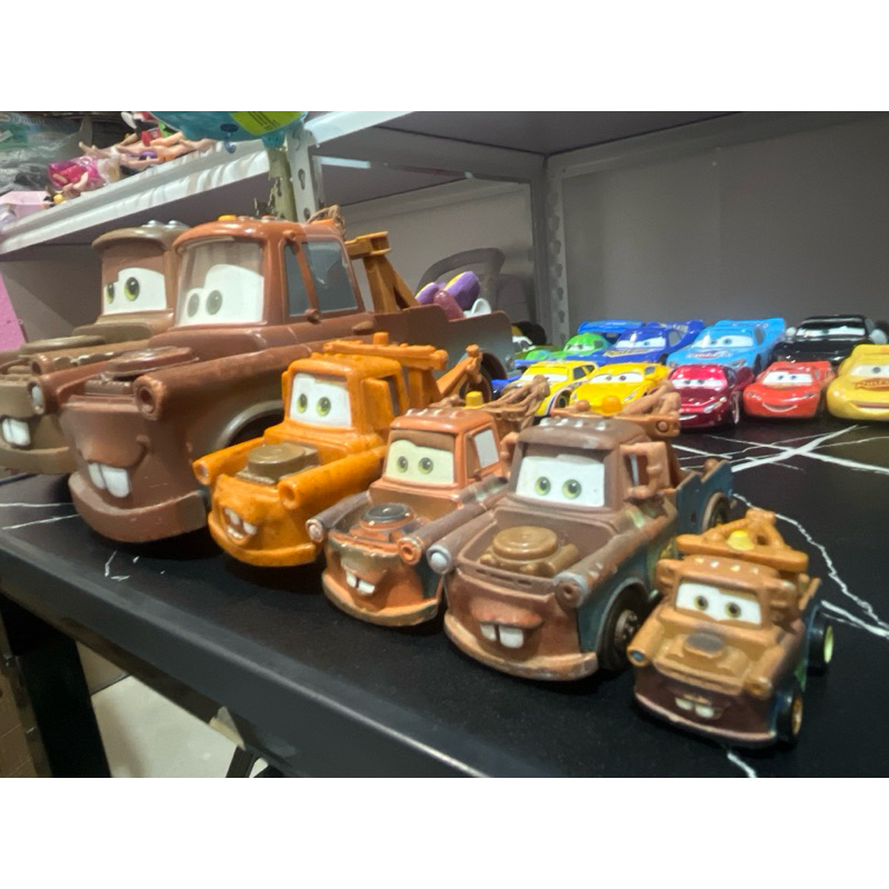MATTEL Disney Pixar Cars 2 Race Team Mater Tow Truck Toy . | Shopee ...