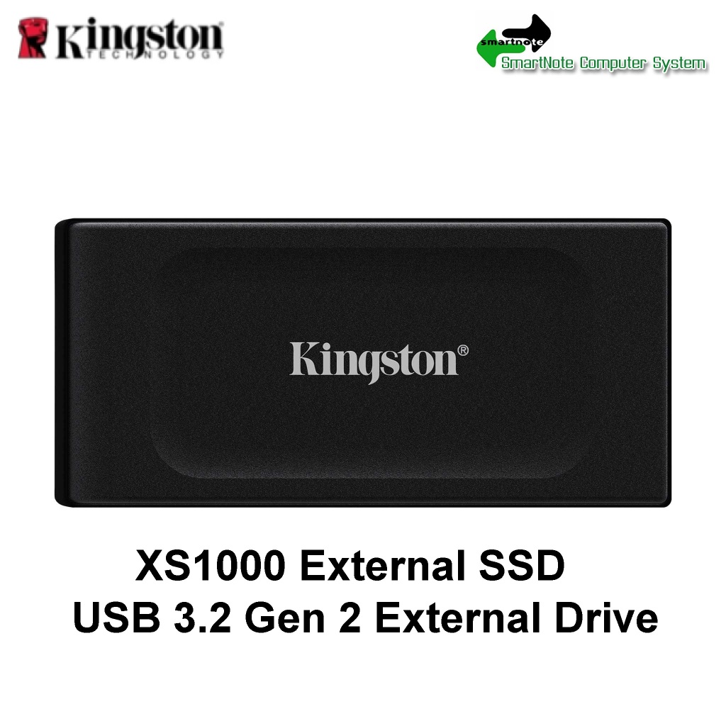 KINGSTON 2TB (2000GB) XS1000 External Solid State Drive (SSD) USB 3.2 ...