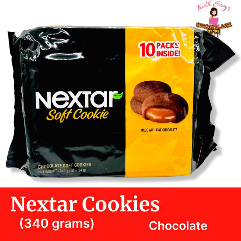 Nextar Soft Cookies (340g) made with fine chocolates (imported ...