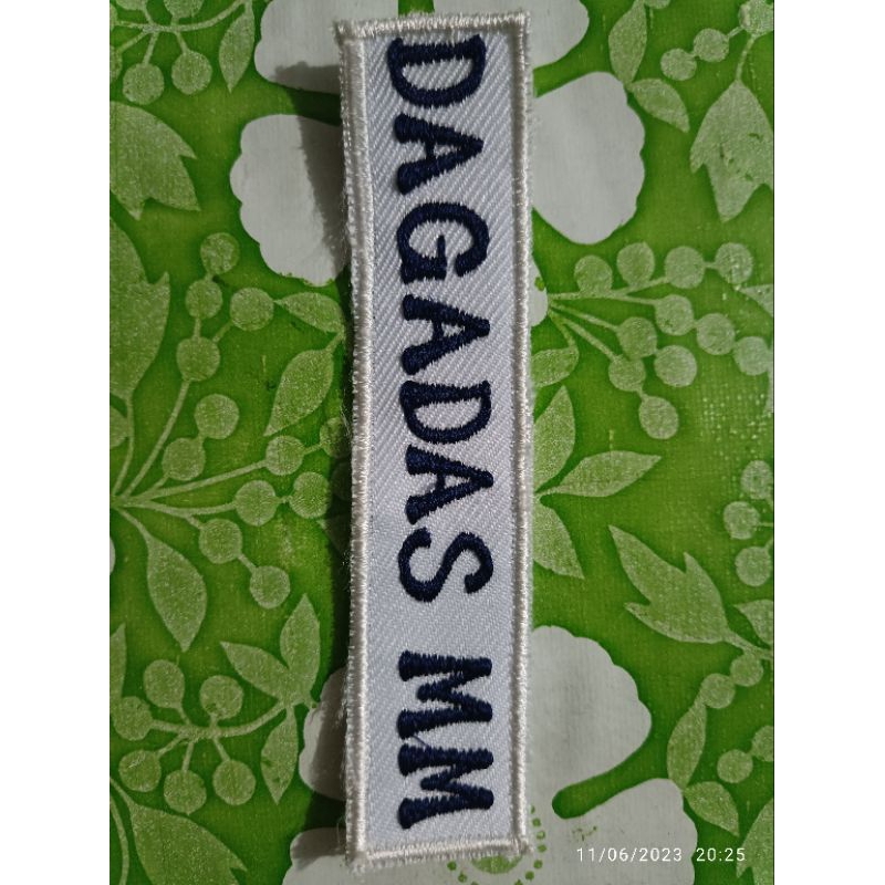patches name cloth for security Guard | Shopee Philippines