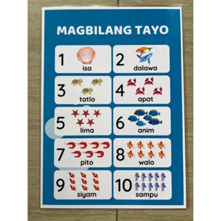 TAGALOG Kulay Bahagi ng Katawan Educational learning materials for kids ...