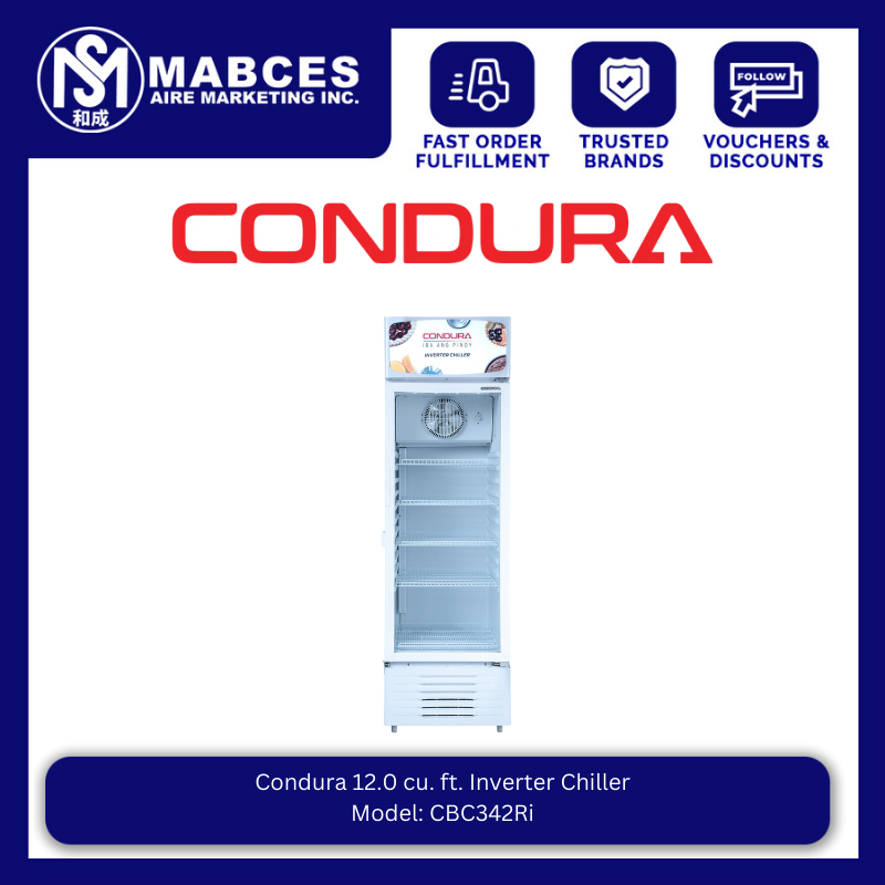 Condura 12 cu. ft. Inverter Chiller CBC342Ri | Shopee Philippines