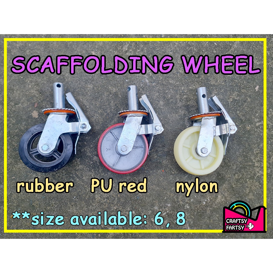 (PER PIECE) Scaffolding Wheel Heavy Duty/ Scaffolding Caster Wheel ...