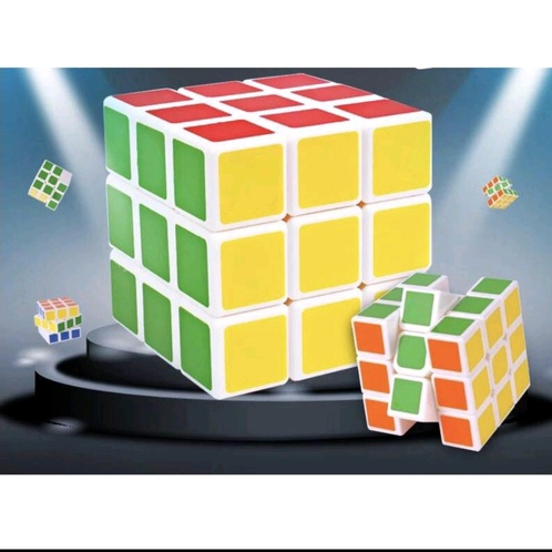 Rubik's Cube 3x3x3 Sticker Magic Cube Solver Puzzle Children's ...