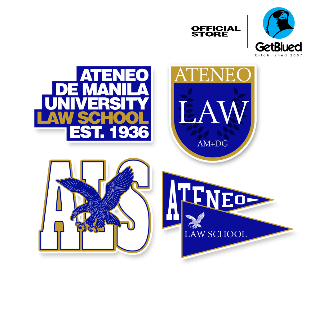 GetBlued Ateneo Law School Sticker Pack | Shopee Philippines