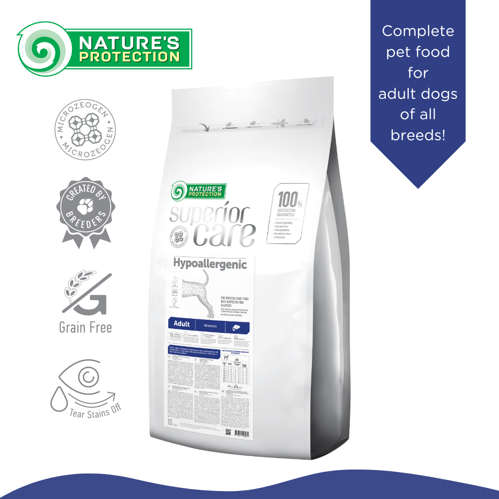 Nature's Protection Superior Care Hypoallergenic Adult Dog Food | All ...