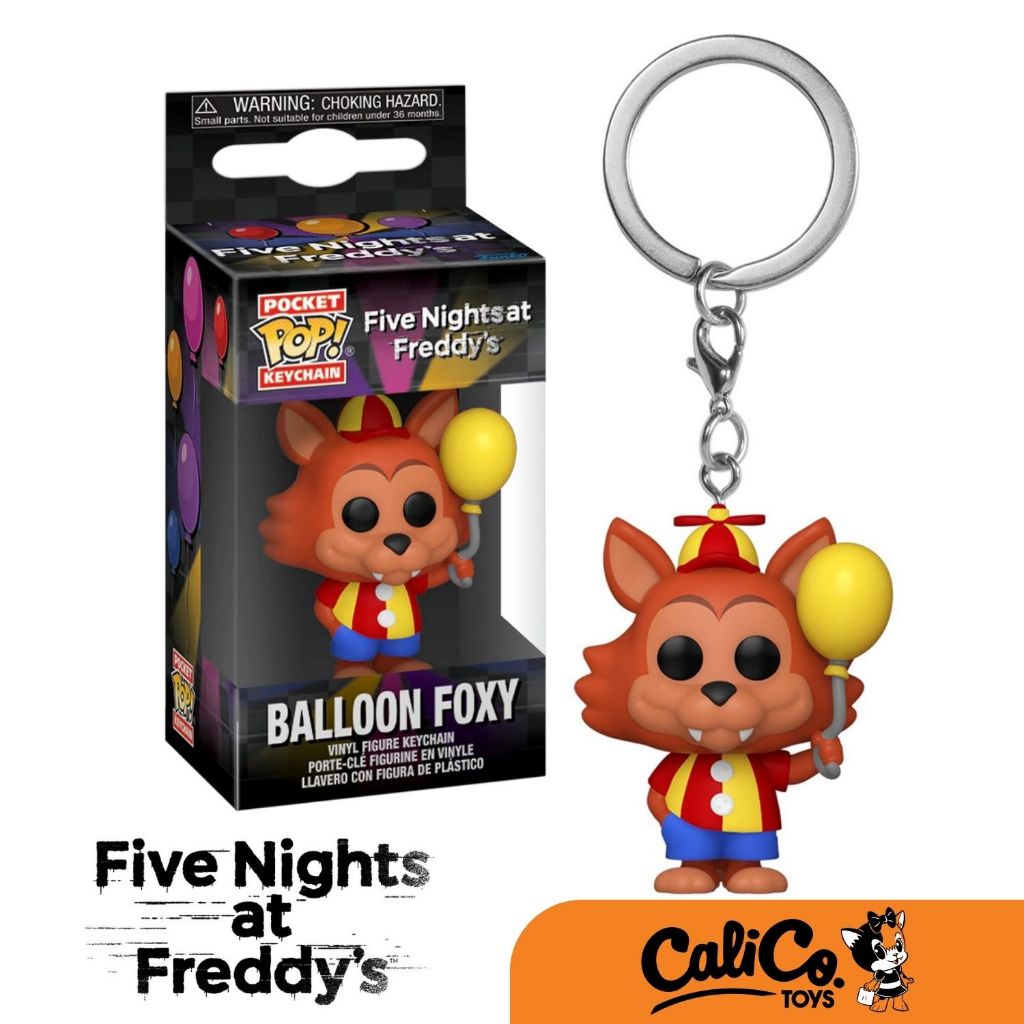 Pocket POP! Keychain: The Five Night at Freddy's - Balloon Foxy ...