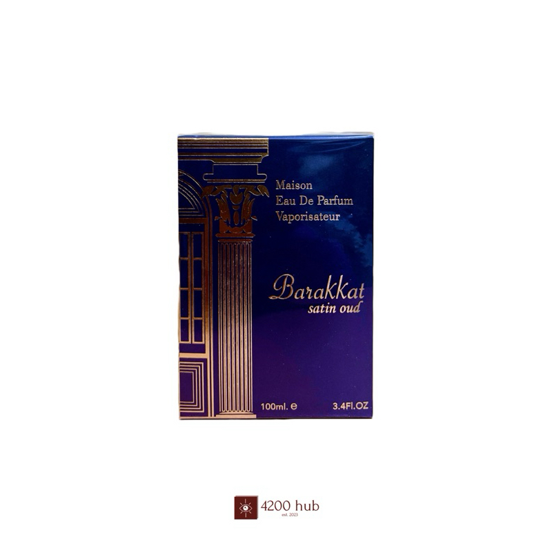 Fragrance World Barrakat Satin Oud EDP 100mL (MFK Oud Satin Mood ...