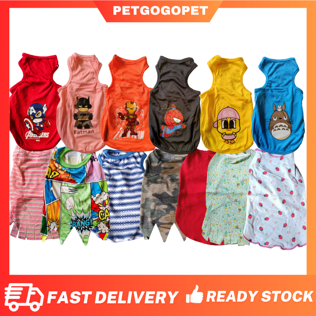 High Quality New cartoon pet vest Teddy puppy dog clothes spring and ...