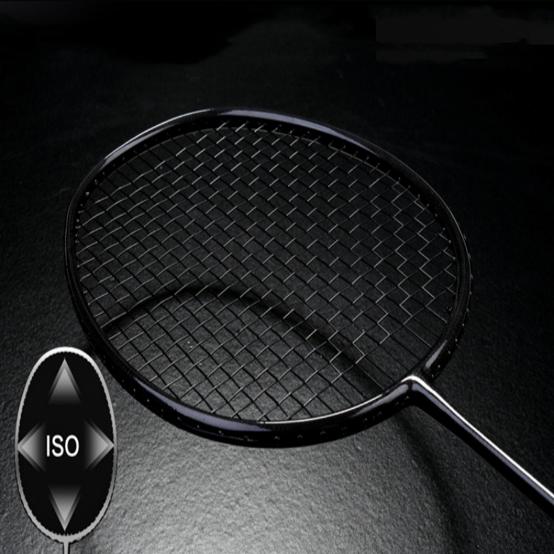 Original Badminton Racket 4U 24lbs Badminton Racket Game Carbon Firber ...