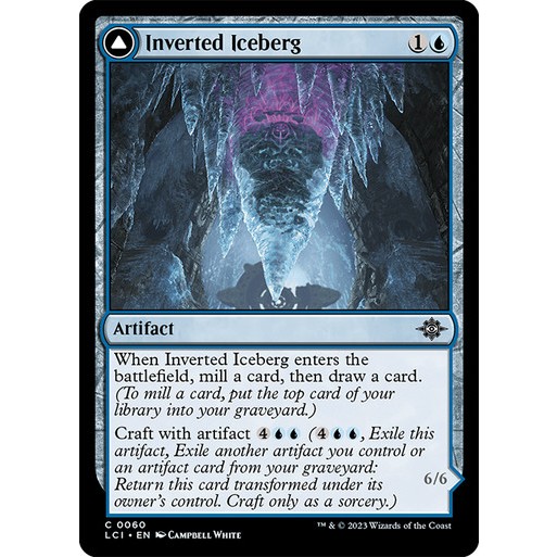 Inverted Iceberg // Iceberg - Titan The Lost Caverns of Ixalan (LCI ...