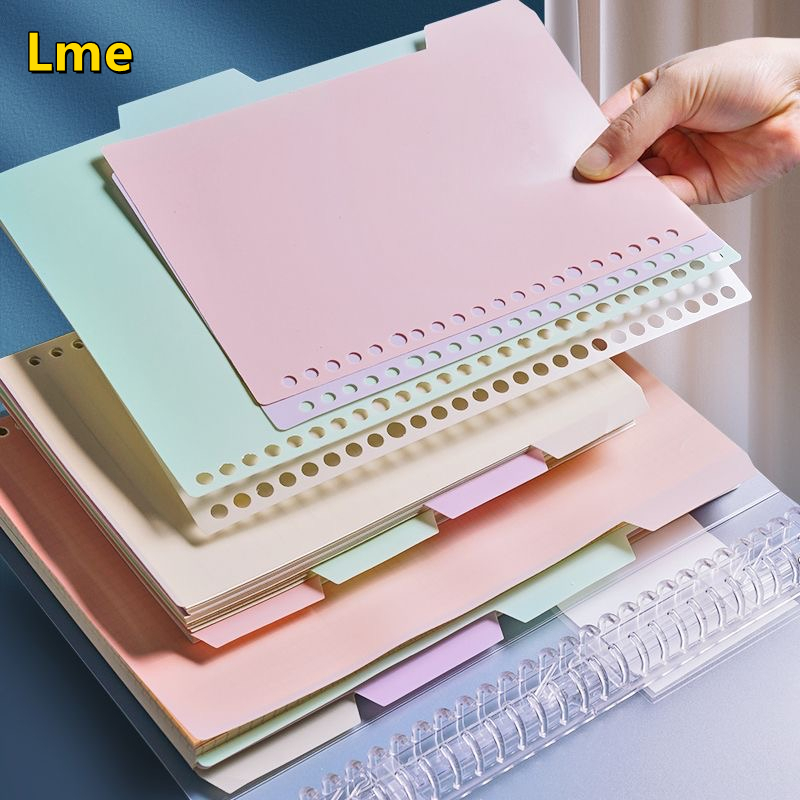 Oumi Separator A5/B5/A4 PP Index Page Colors Loose Leaf for Binder ...