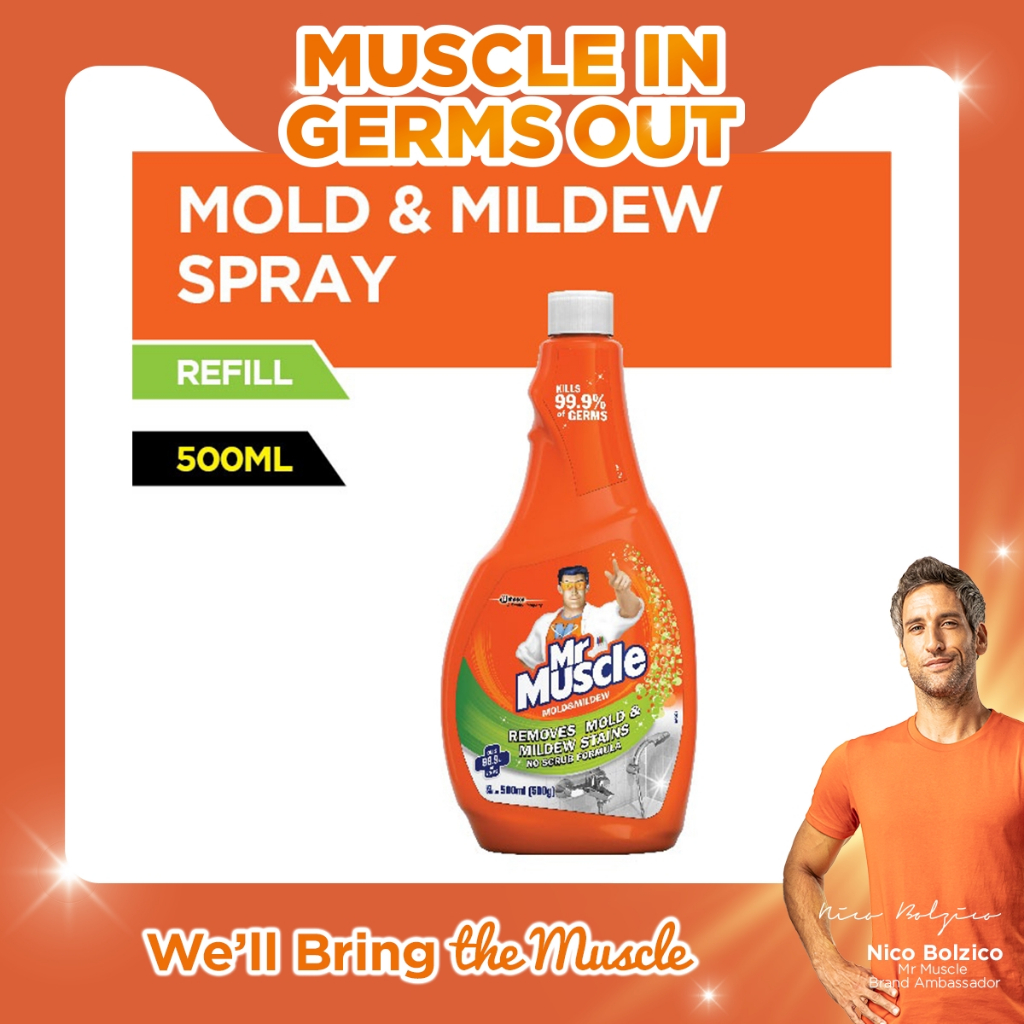 Mr. Muscle Mold & Mildew Refill 500 ml | Shopee Philippines