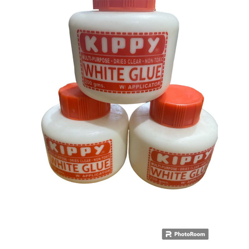 KIPPY WHITE GLUE 200 grams with applicator | Shopee Philippines