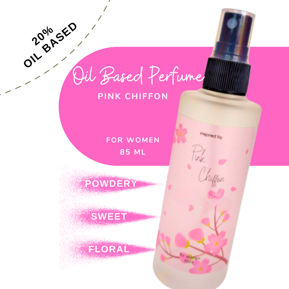 Pink Chiffon B&BW For Women Oil Based Perfume Inspired Scent 85ml ...