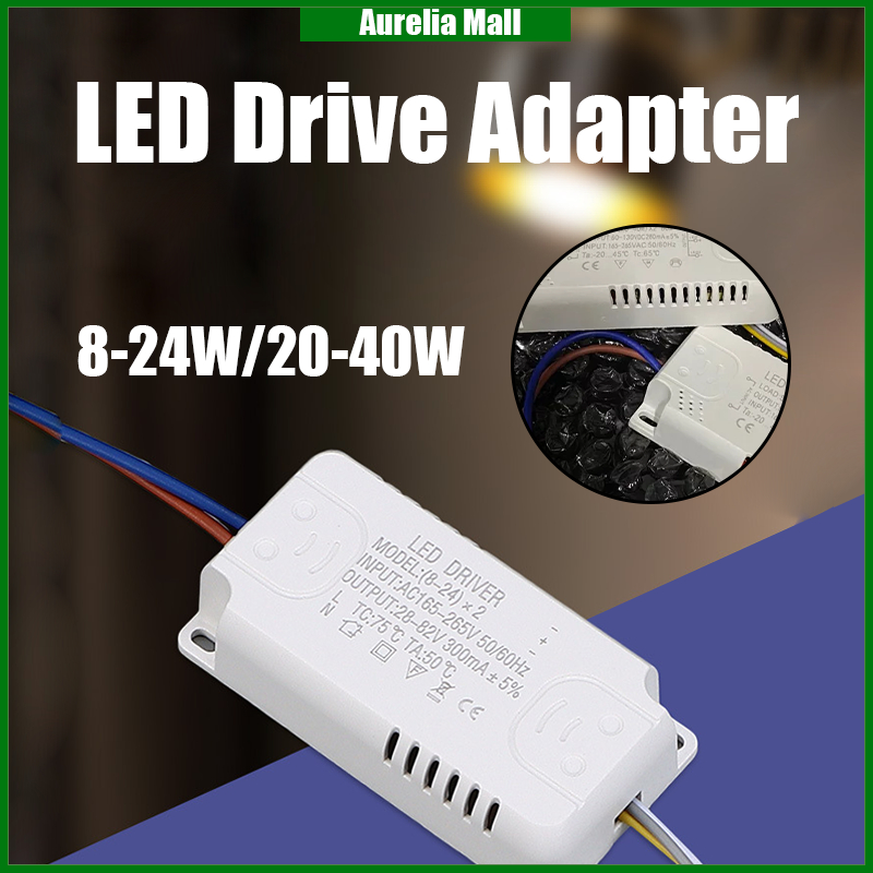 20-40W/8-24W 3 Color LED Driver Adapter For LED Ceiling Light ...