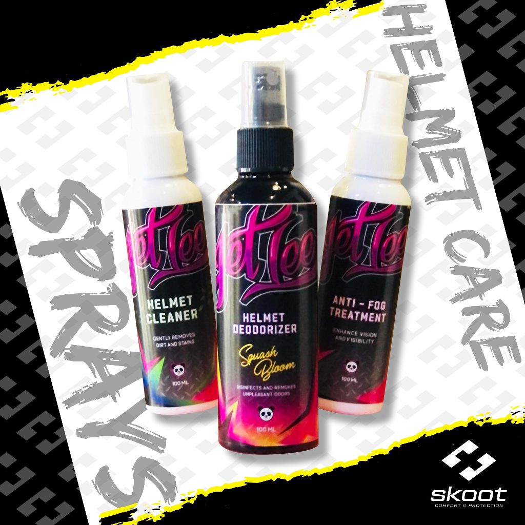 Lodicakes Jet lee Helmet Care Treatment Set Sprays | Shopee Philippines