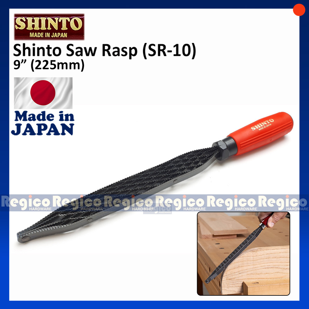 Shinto Saw Rasp Japanese Woodworking Tool Handle SR-10 Regico Hardware ...