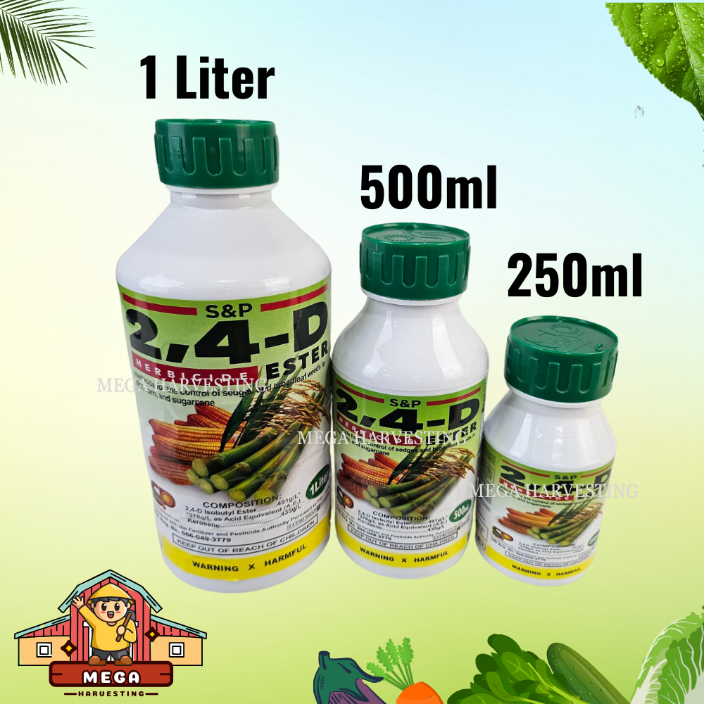 2,4-D ESTER S&P 1L 500ML 250ML 24-D HERBICIDE FOR TRANSPLANTED RICE ...