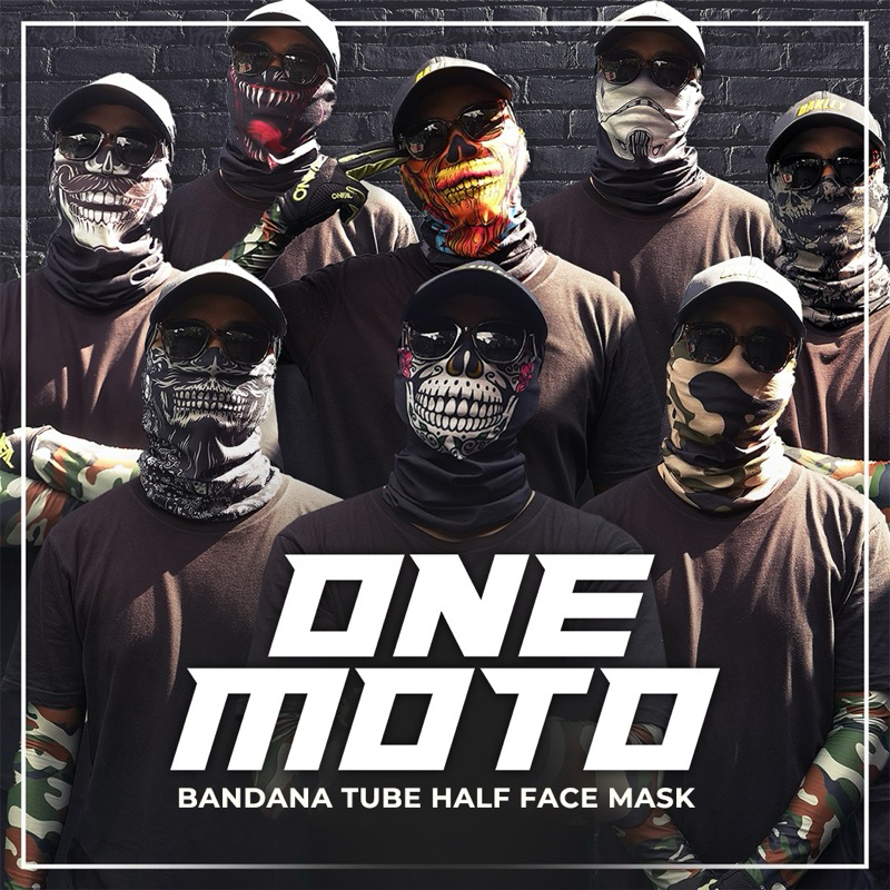 OM BANDANA HALF FACE TUBE MASK | Shopee Philippines
