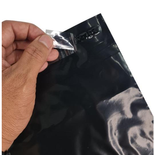 1BUNDLE Black Plain Courier Shipping Parcel Pouch | Shopee Philippines