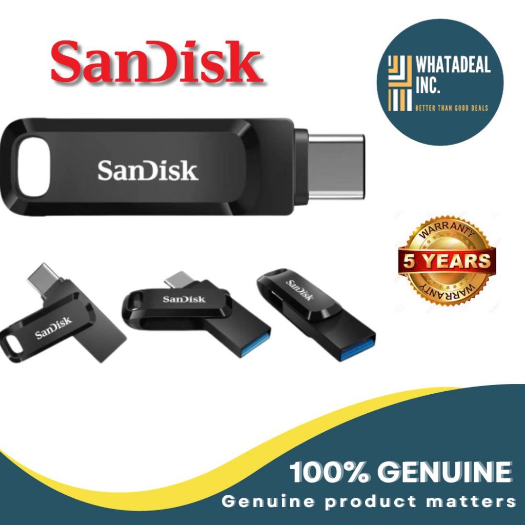 Sandisk Ultra Dual Drive GO USB Type-C Swivel Compatible in Android ...