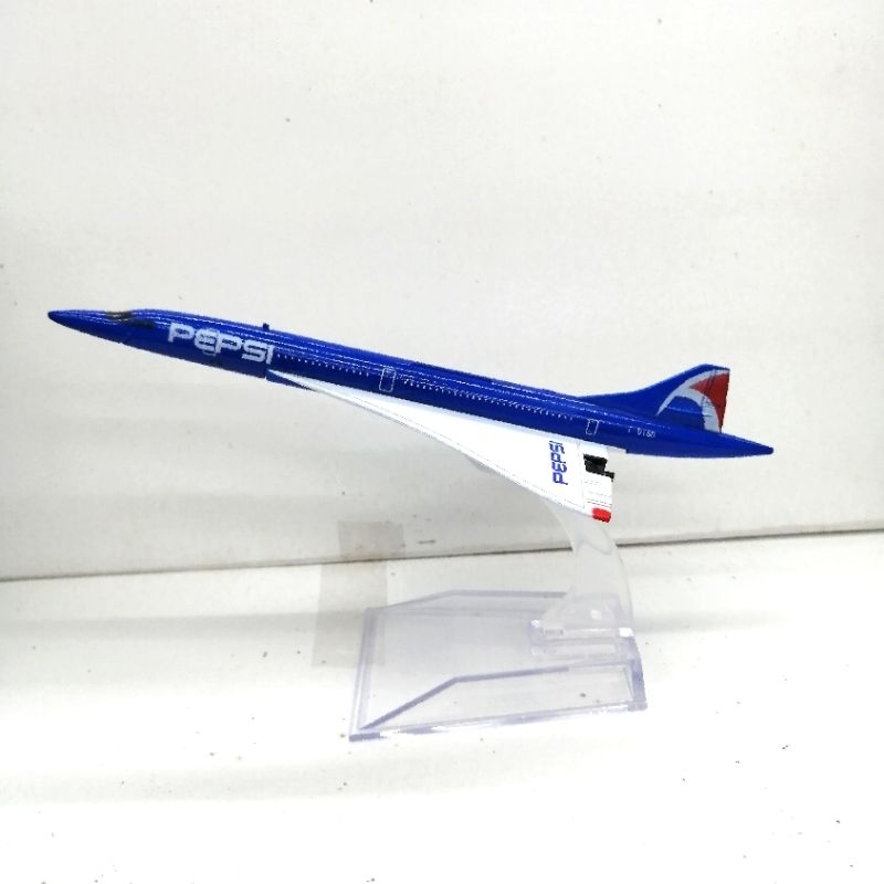 Pepsi Concorde Airplane Diecast Aircraft Model Collection | Shopee ...