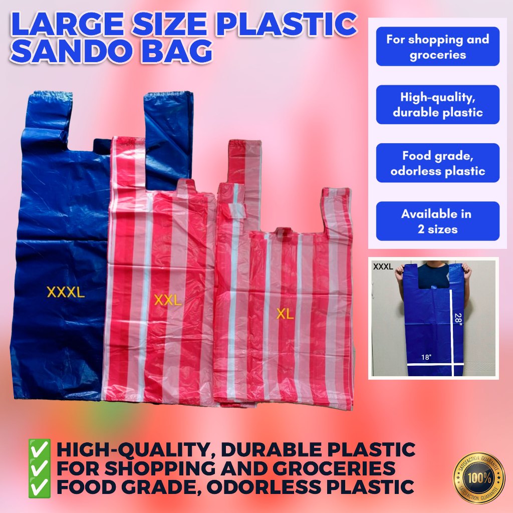 creative studio 40pcs thick red/white stripe and blue/ white stripe large/XL & jumbo size sando ...