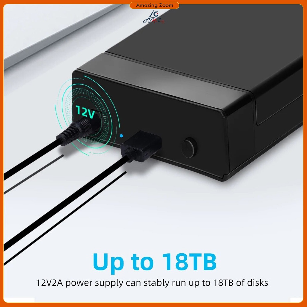 HDD Enclosure 3.5inch Hard Drive Enclosure USB3.0 To Sata3.0 3.5 Inch ...