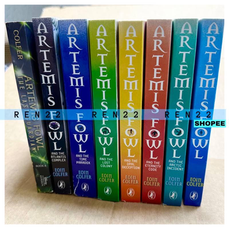 Artemis Fowl Complete 8 books Set by Eion Colfer | Shopee Philippines